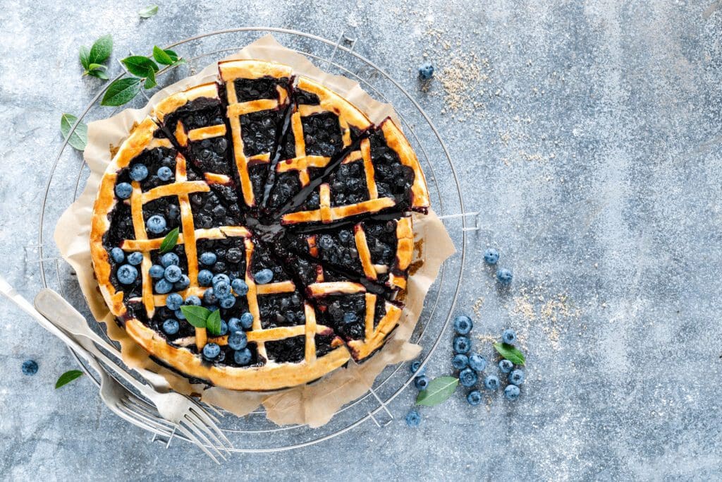 Blueberry Pie from Scratch - Chefs Club Kitchen