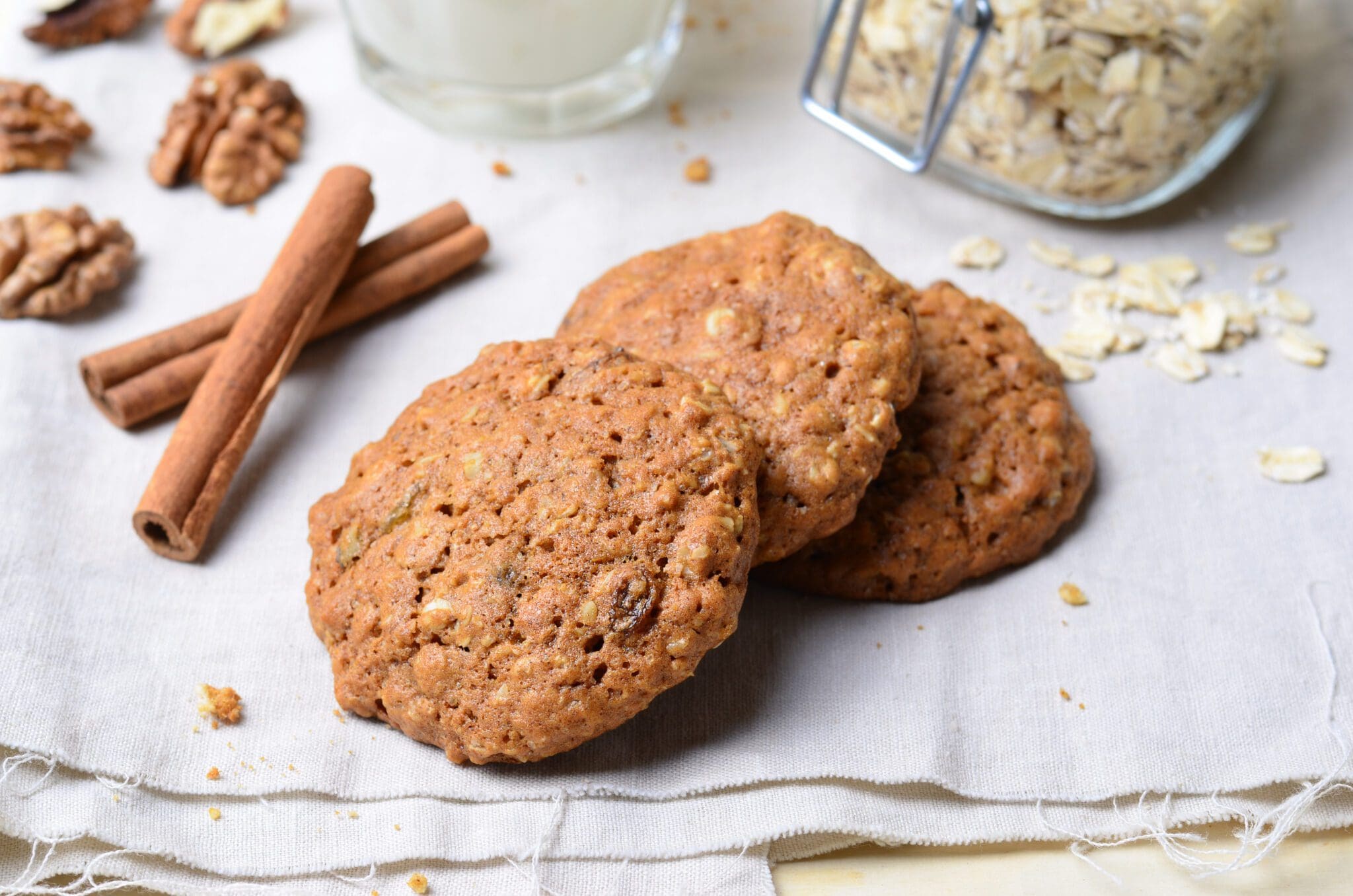 Cinnamon Walnut Cookies - Chefs Club Kitchen