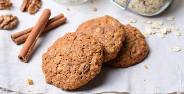 Cinnamon Walnut Cookies - Chefs Club Kitchen