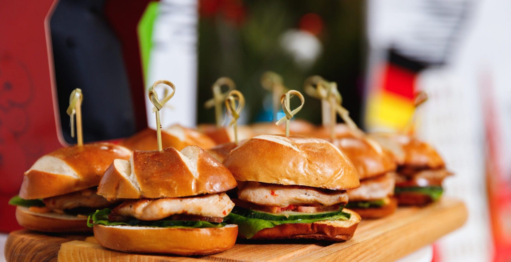 Grilled Chicken Sliders with Calypso Hot Honey Mustard Sauce - Chefs ...